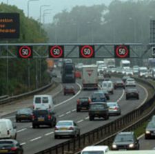 Who's studying the safety effects of hard shoulder running?