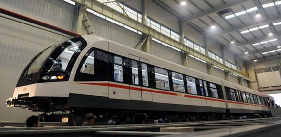 Supercapacitor light metro train unveiled