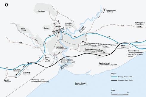 Welsh revive plan for M4 relief road after funding breakthro