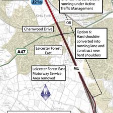 M1-M69 link road, Leicestershire