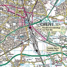 Radlett rail freight terminal, Hertfordshire