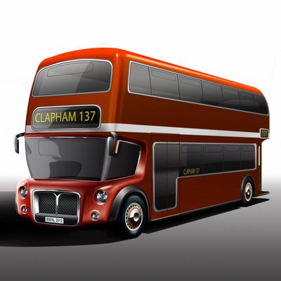 Aston Martin joint winner of London bus design competition
