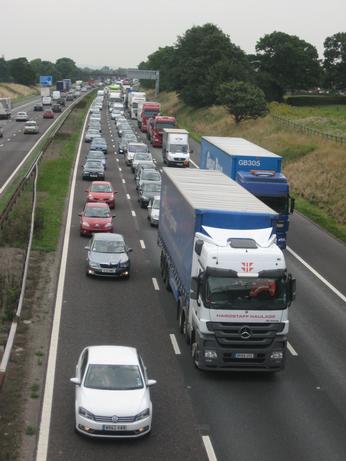 Biggest increase in traffic since 2002 with rural minor road