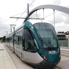 Nottingham tram network doubles in size