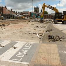 Work starts on Wigan's new bus station