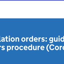 DfT updates traffic order guidance