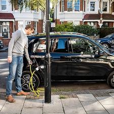 Over 240 lamp column chargers installed across Brent