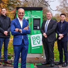 Trafford launches first of 100 new EV charging bays