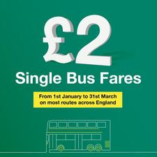 Government launches £2 bus fare campaign