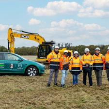 Work starts on Stevenage Electric Forecourt