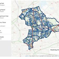 Hackney publishes online map of planned chargepoint location
