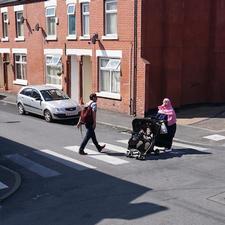Side road zebra crossings will reinforce pedestrian priority