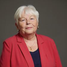 Zero-emission transport advicate Baroness Randerson passes a