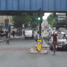 Keep Left. Bollards!