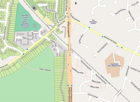 Putting the onward walking option on the map